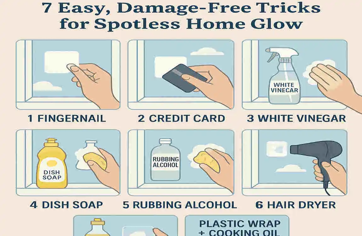 How to Remove Stickers from House Windows: 7 Easy, Damage-Free Tricks ...