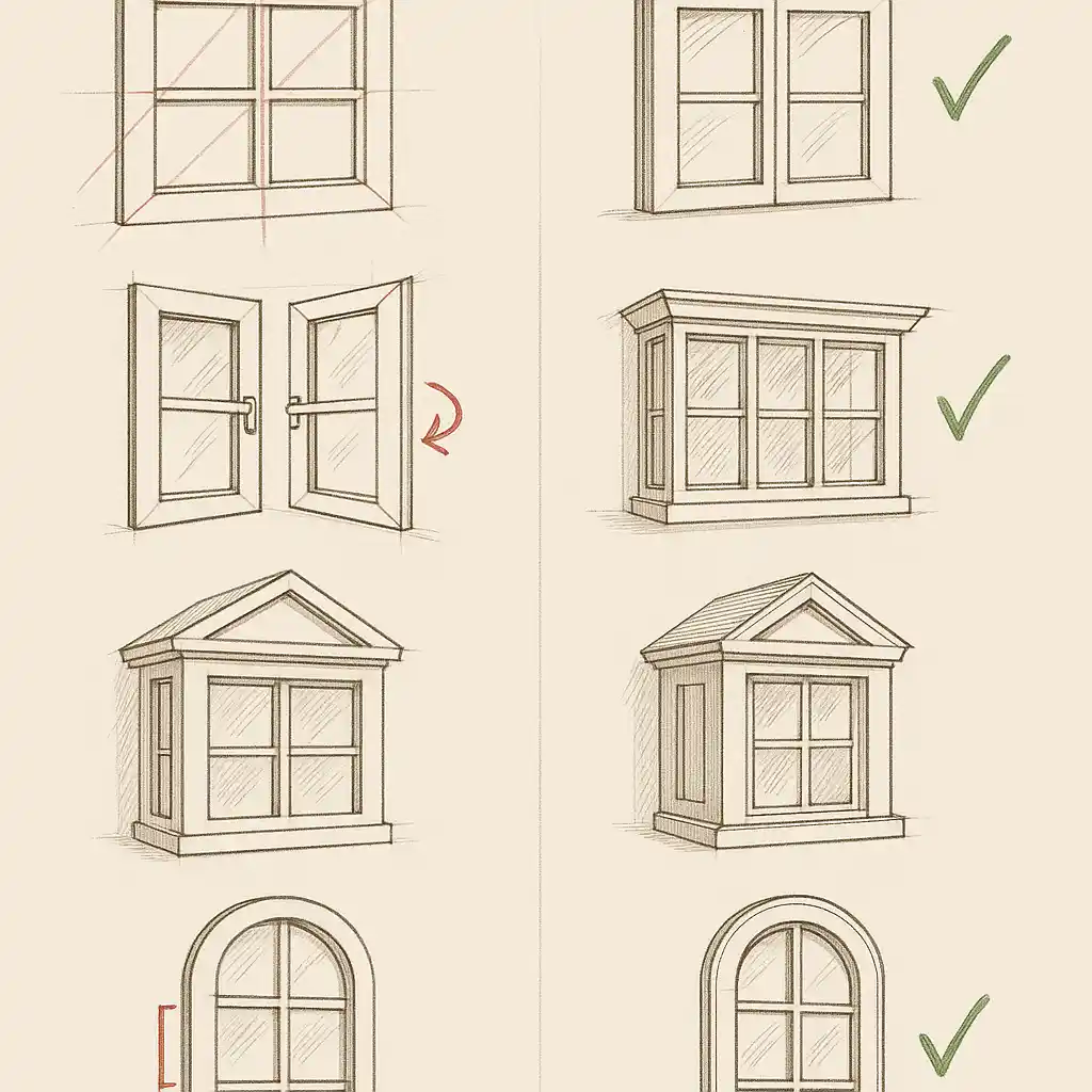 How to Draw a Window for a House Step-by-Step Guide - american home protect