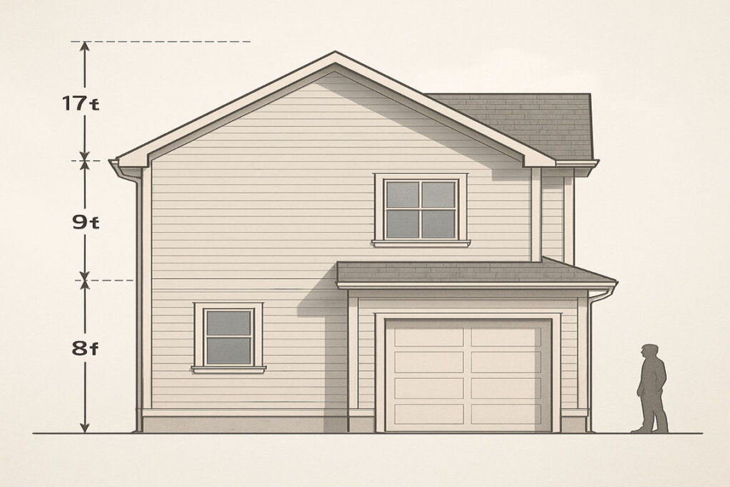 Understanding the Height of Two Storey Houses Explained - american home ...