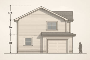 Understanding the Height of Two Storey Houses Explained - american home ...