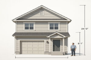 Understanding the Height of Two Storey Houses Explained - american home ...