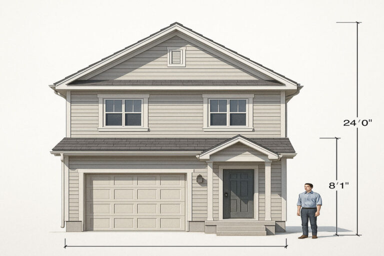 Understanding the Height of Two Storey Houses Explained - american home ...