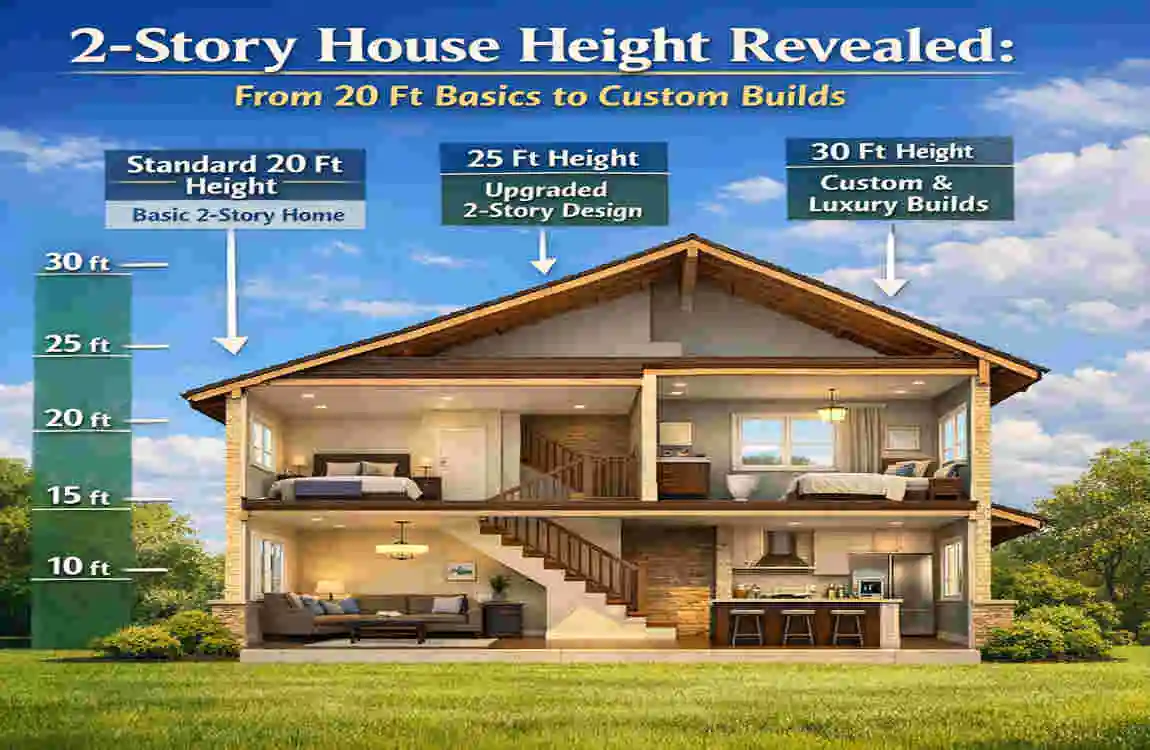 2-Story House Height Revealed: From 20 Ft Basics to Custom Builds ...