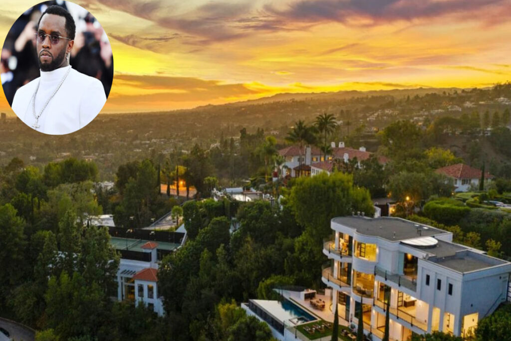 Inside P Diddy's Beverly Hills House: A Celebrity Haven - american home ...