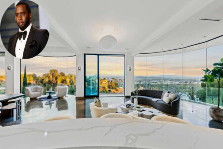 Inside P Diddy's Beverly Hills House: A Celebrity Haven - american home ...