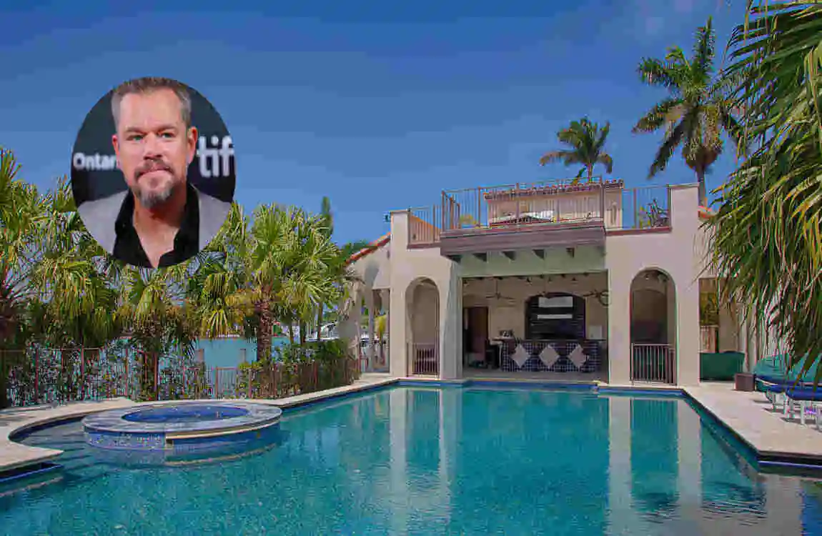 Explore Matt Damon's Miami Mansion: Inside the Celebrity’s Stunning ...