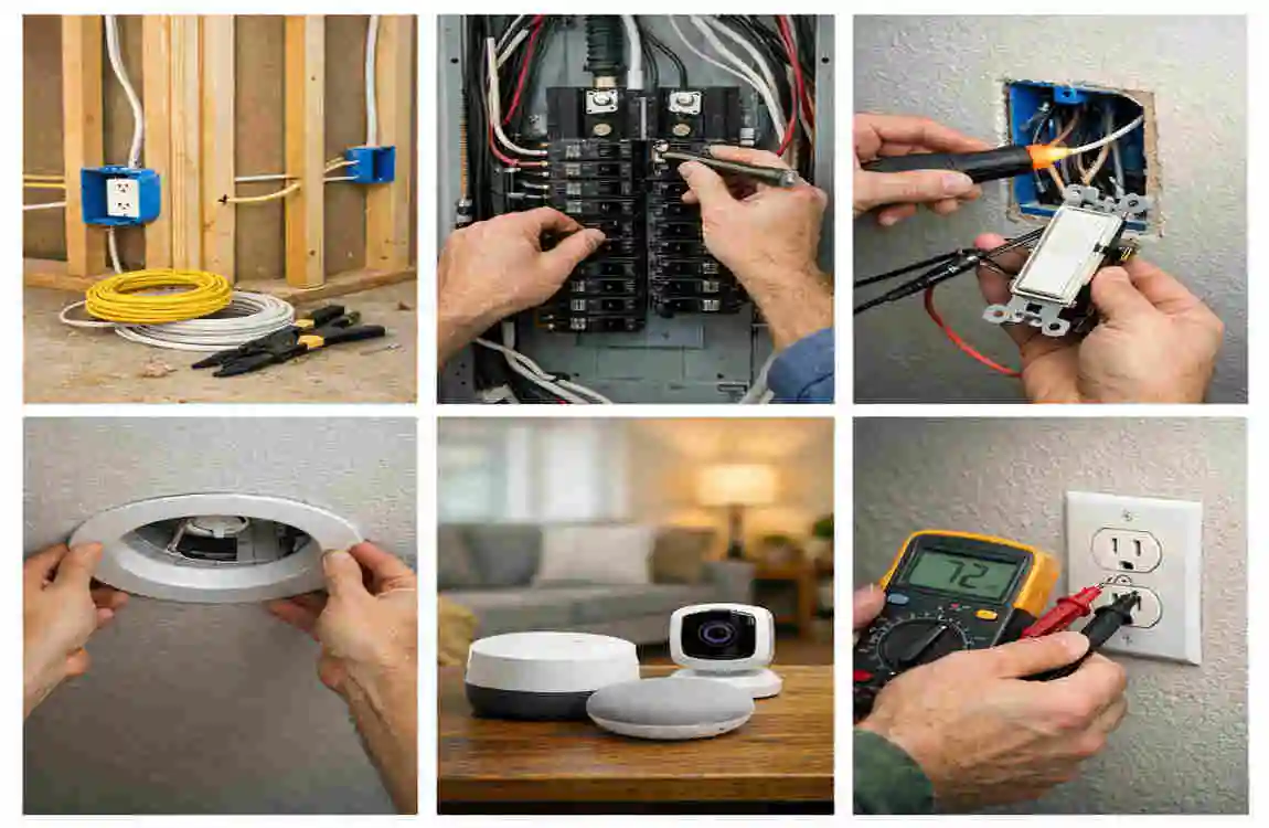 How to Wire a House: Smart Electrical Guide for Homeowners - american ...