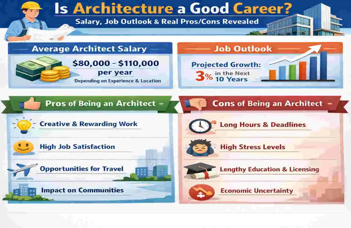 Is Architecture a Good Career? Salary, Job Outlook & Real Pros/Cons ...