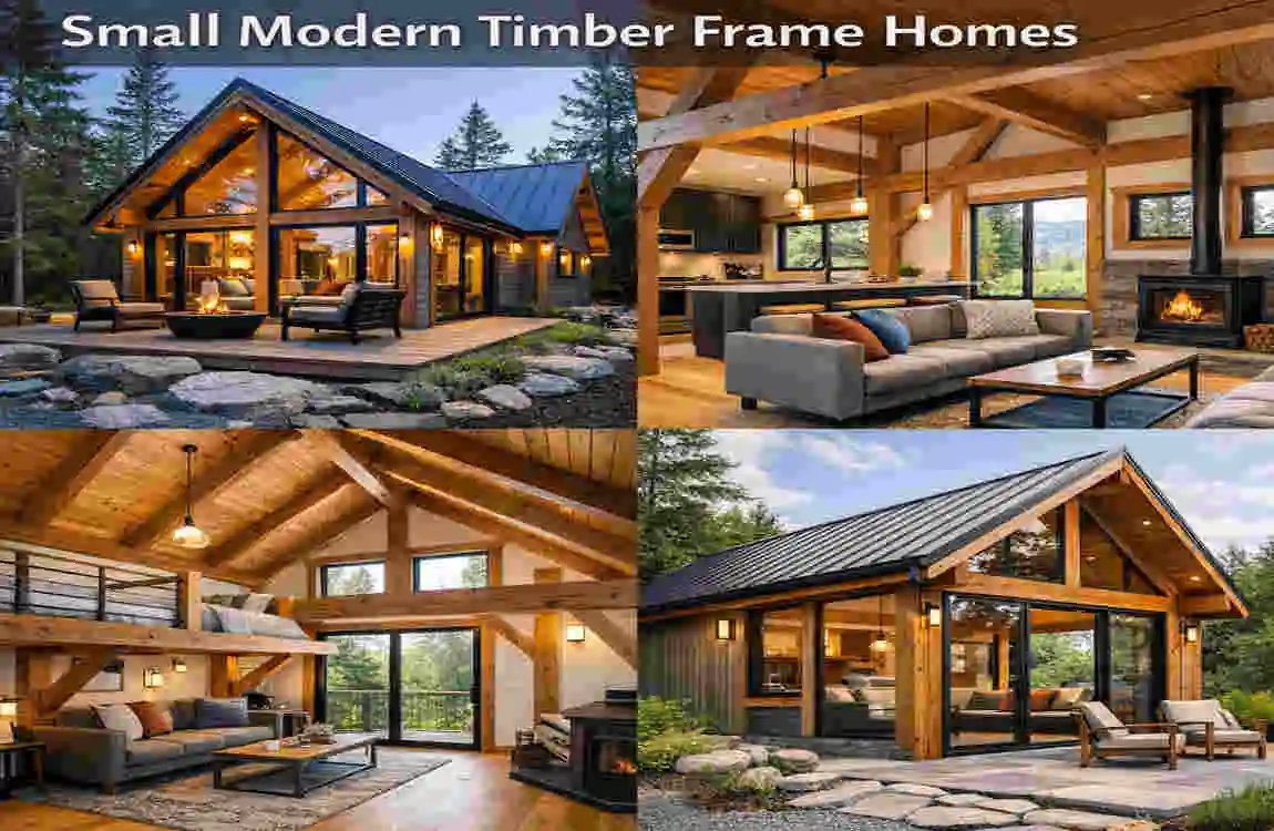 What Makes Small Modern Timber Frame Homes Unique? - american home protect