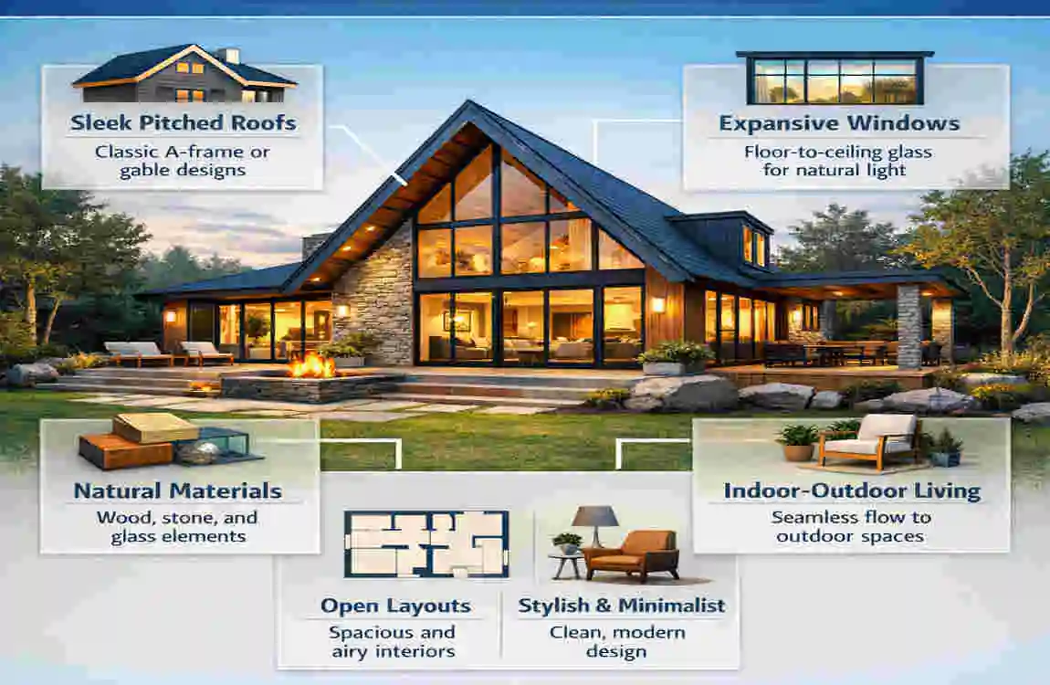 What Makes Modern Pitched Roof Homes So Popular? - american home protect